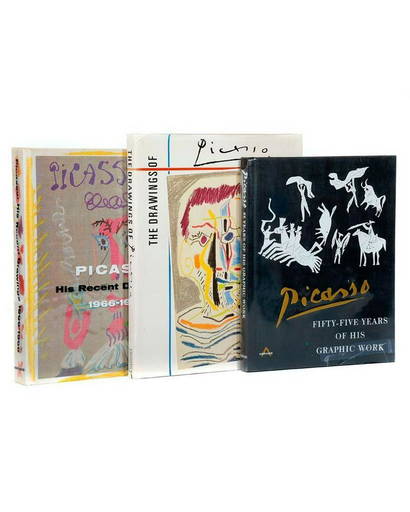 Picasso's Drawings And Graphic Work (3 Vols).