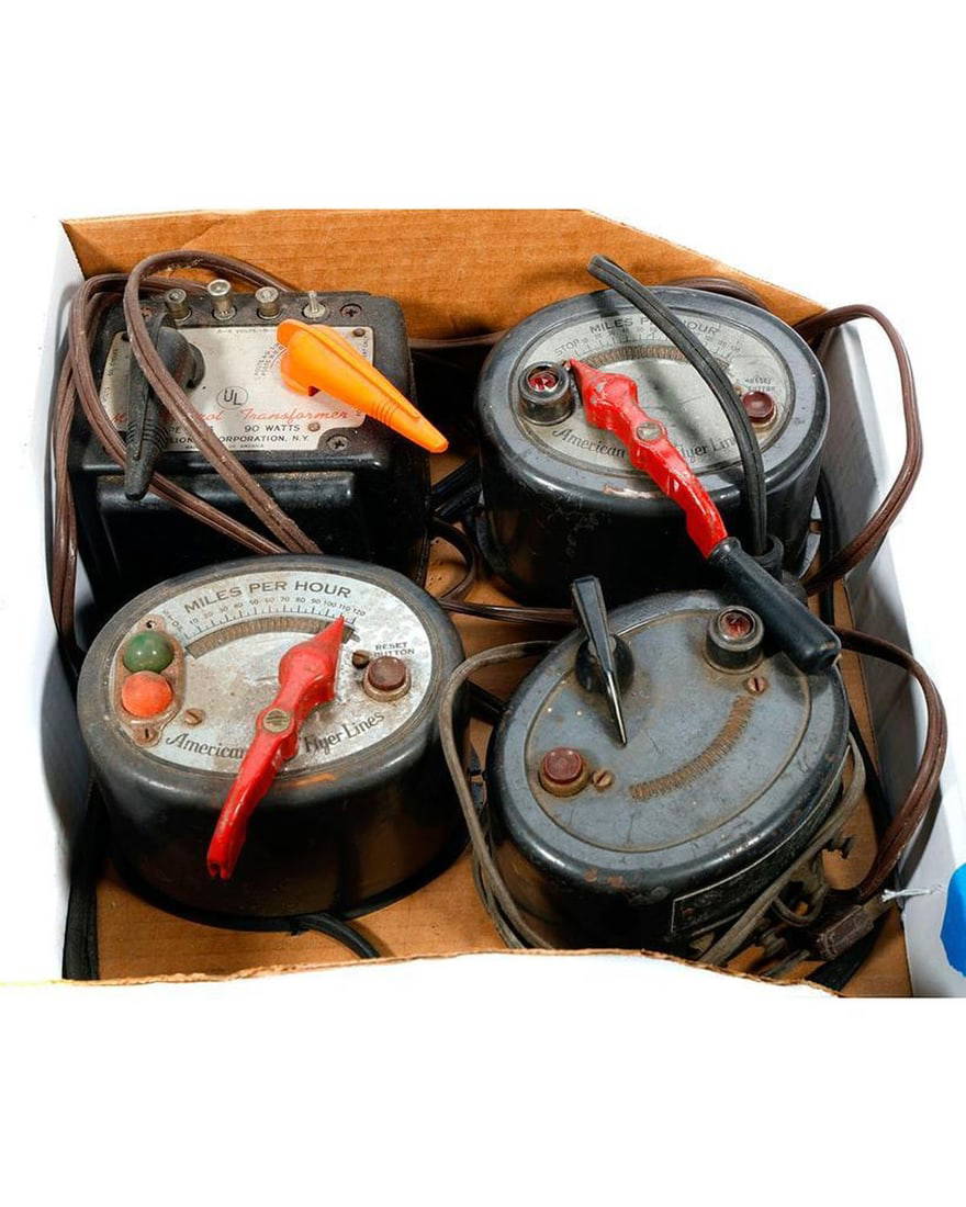 Lionel 1033 Transformer And (3) American Flyer Transformers Auction