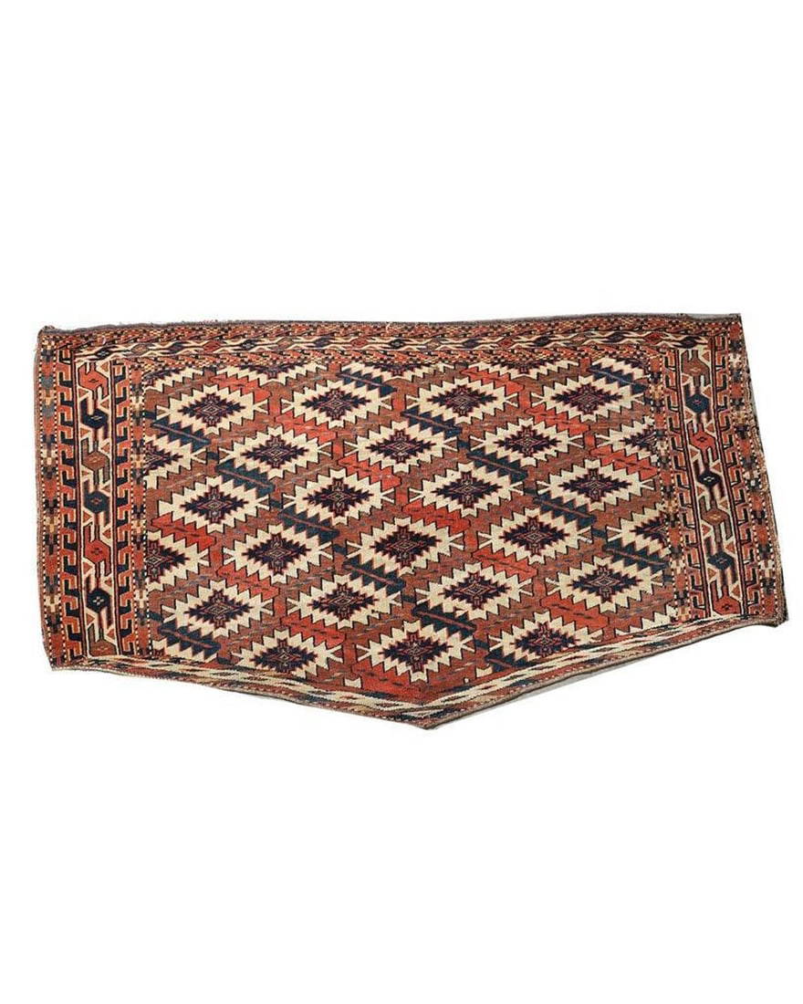 Turkomen Asmalyk Rug. Auction