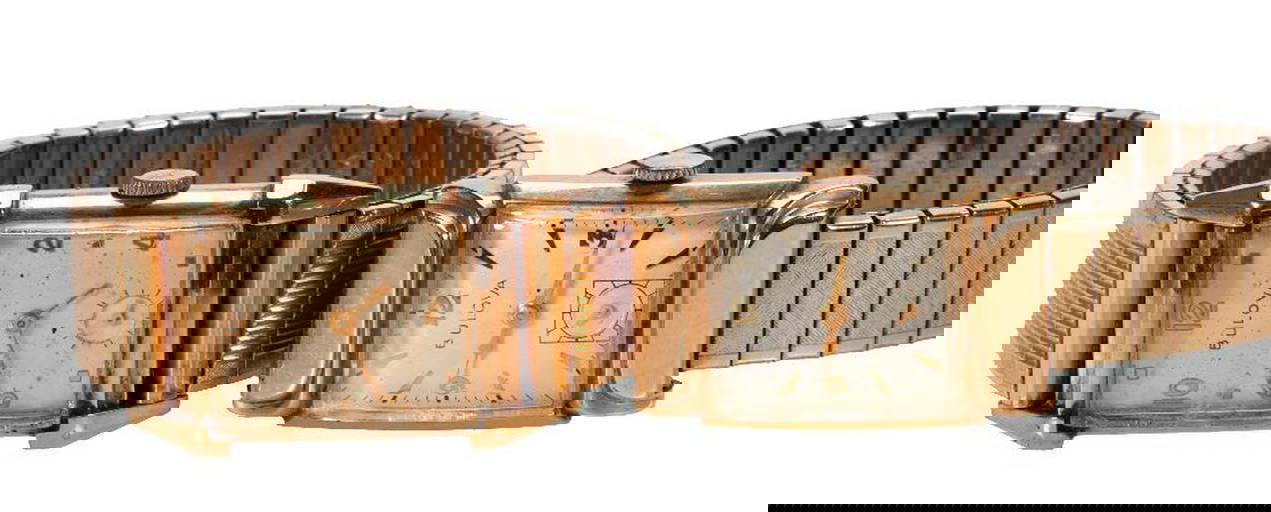 Two Vintage Bulova Tank Watches