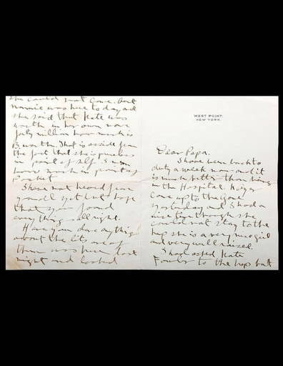 George S. Patton, Signed Letter To His Father.