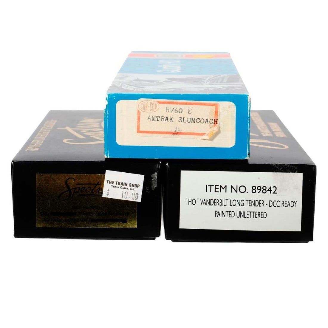 Spectrum Ho Scale Long Tender, Medium Tender & Con-cor Pass Car Auction