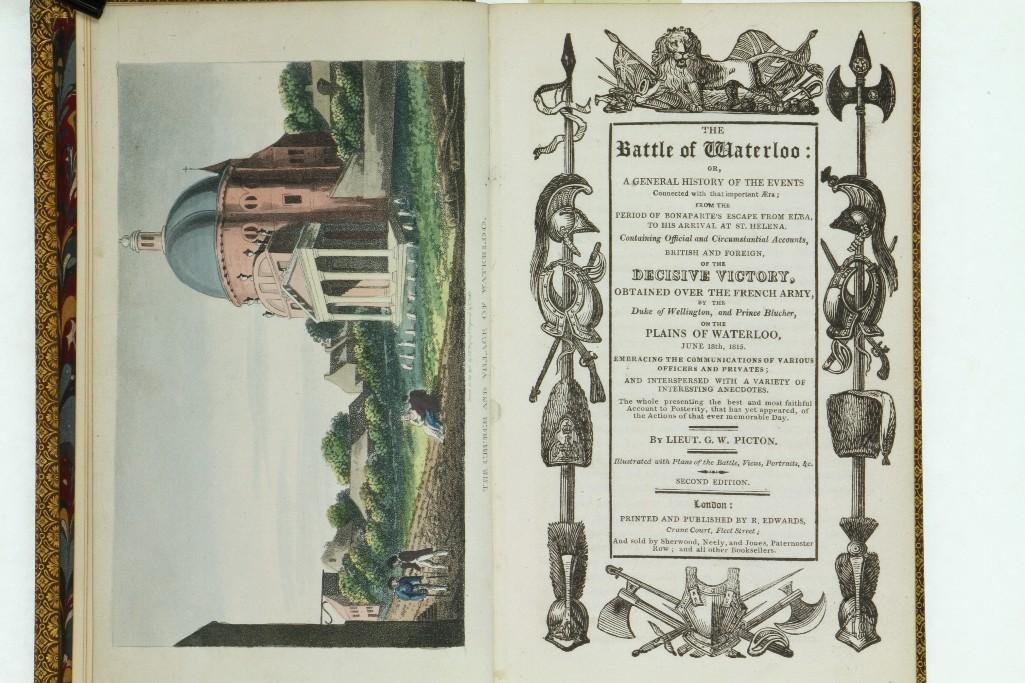 PICTON. The Battle of Waterloo. 1816.