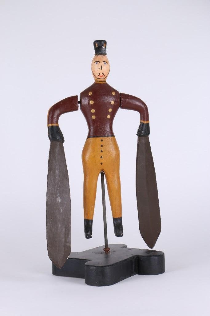 WHIRLIGIG BELLHOP, LATE 20TH CENTURY