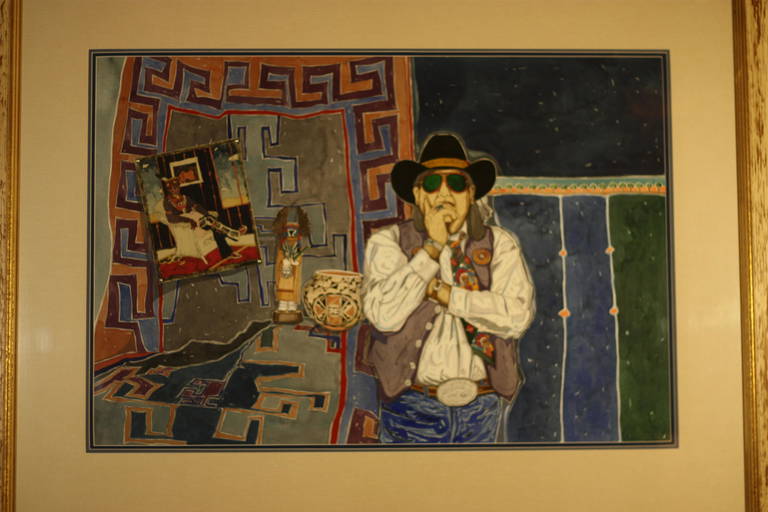 The Artist And His Favorites By Amado Pena