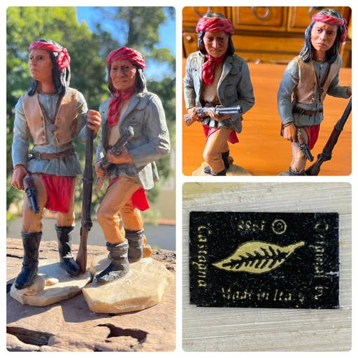 2 Castagna Figurines - Oct 23, 2021 | Fear Not Art Gallery in CA