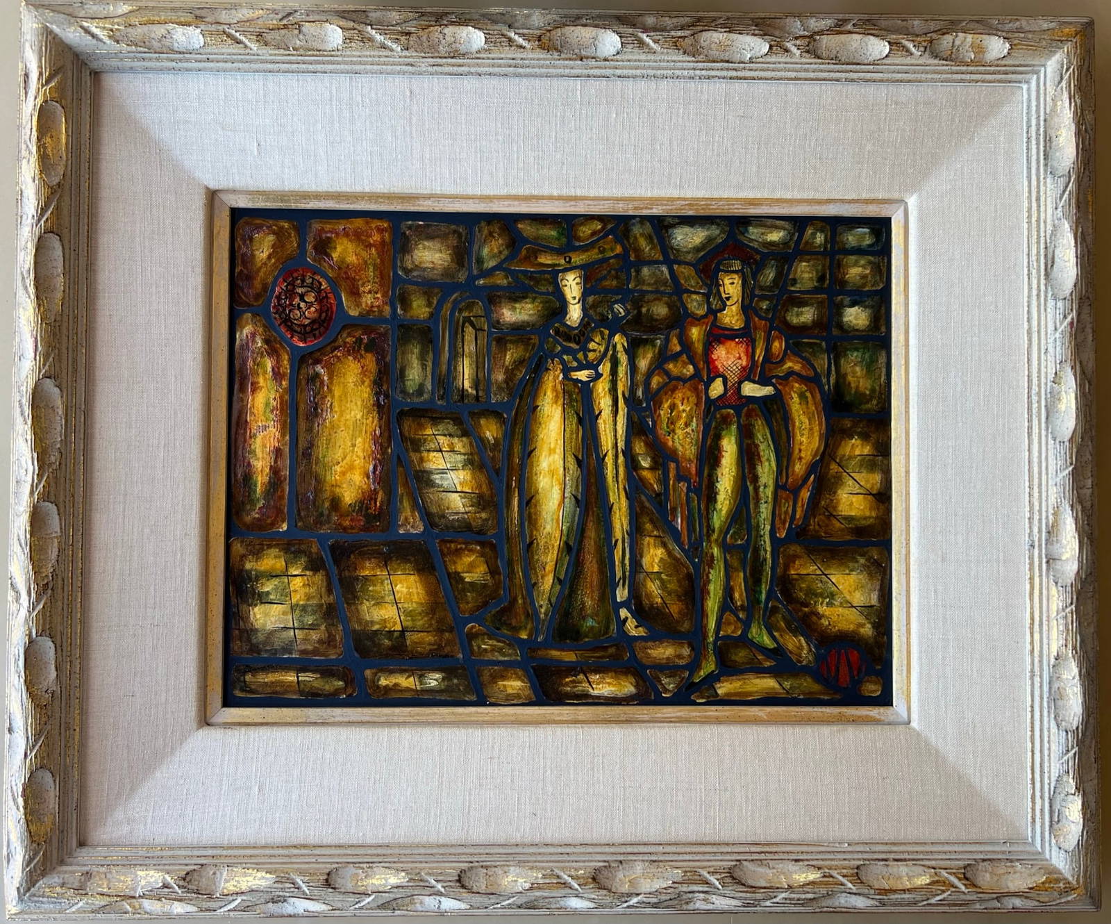 Netter Worthington (1918-2002) Painting Mid Century Auction