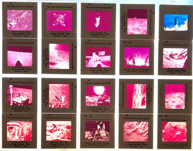 Nasa 35mm Vintage Negatives. Ex Nasa Astronaut Collection Auction