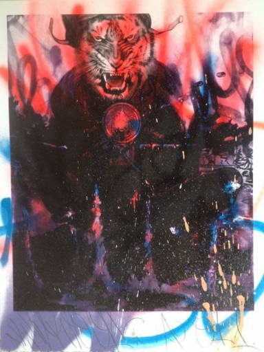 Artist: Shark Toof - Spray Painting over color - Aug 06, 2016 | Fear ...