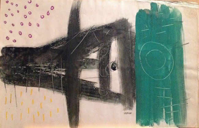 Fear Not Art Gallery - Mid Century Abstract Paintings Intl Artists