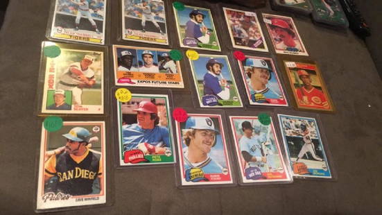 Vintage Eric Davis Rookie Baseball Card