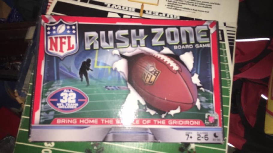 Nfl Rush Zone Board Game