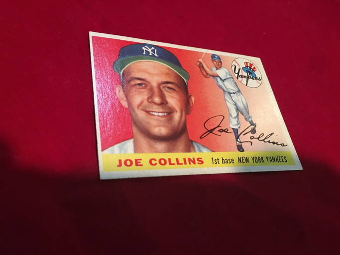1956 Topps Set Break # 21 Joe Collins