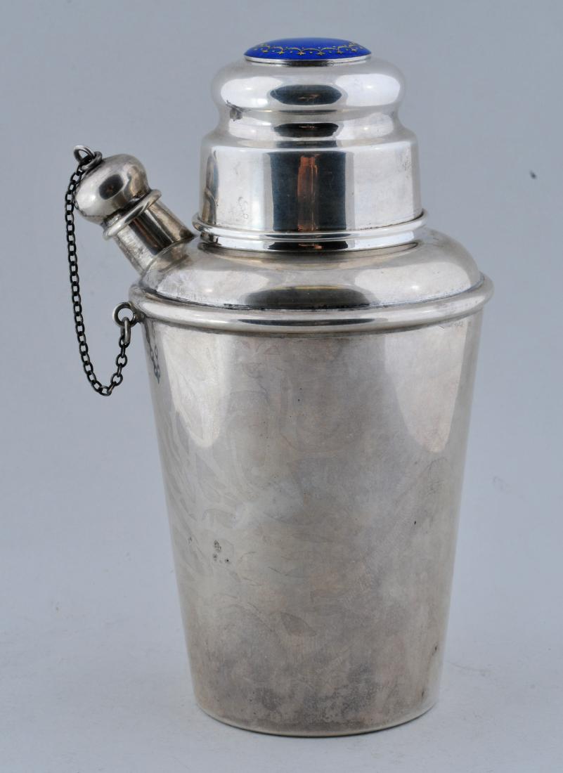 Cartier Sterling Silver small cocktail shaker with