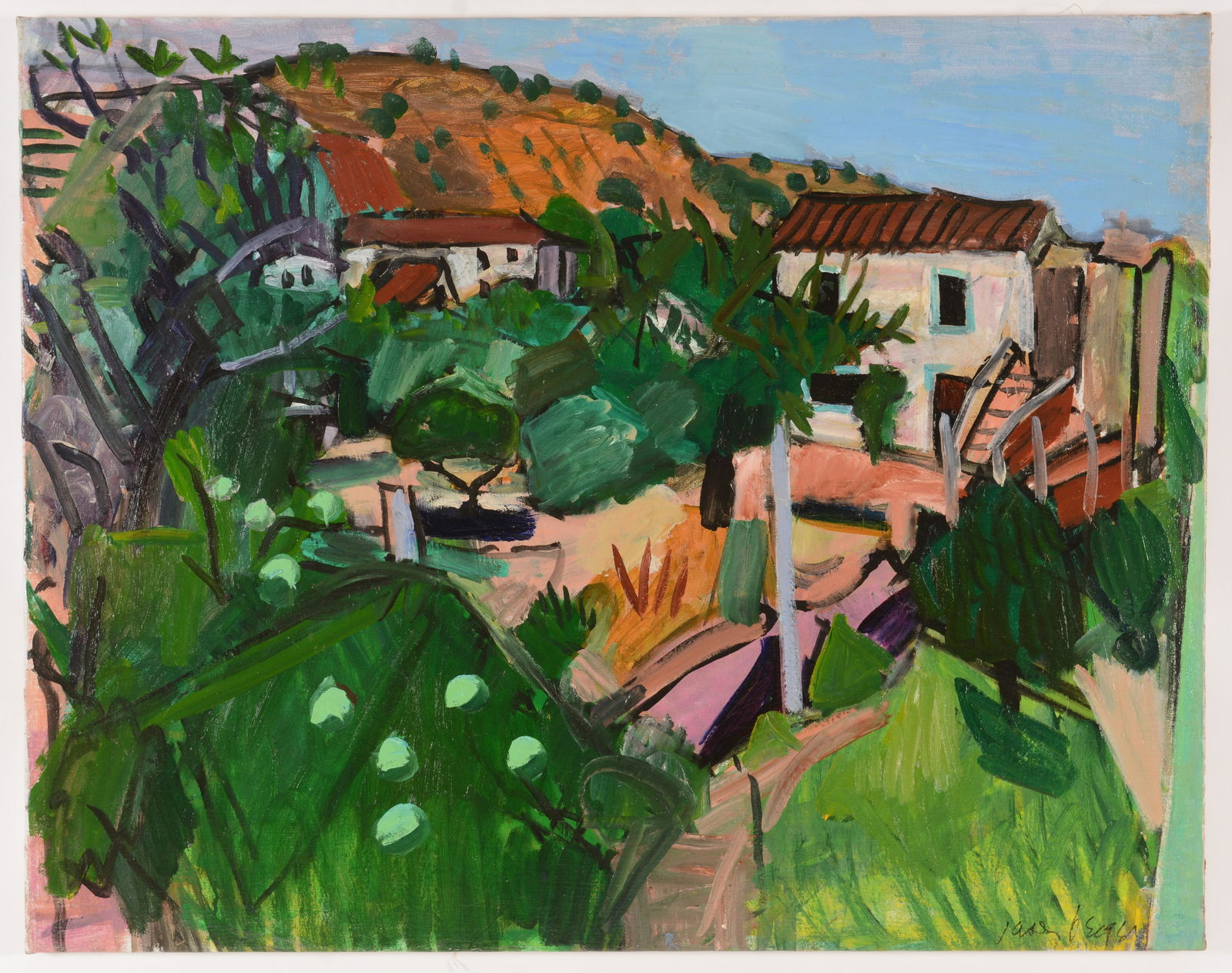 Jason Berger Modernist Landscape Painting