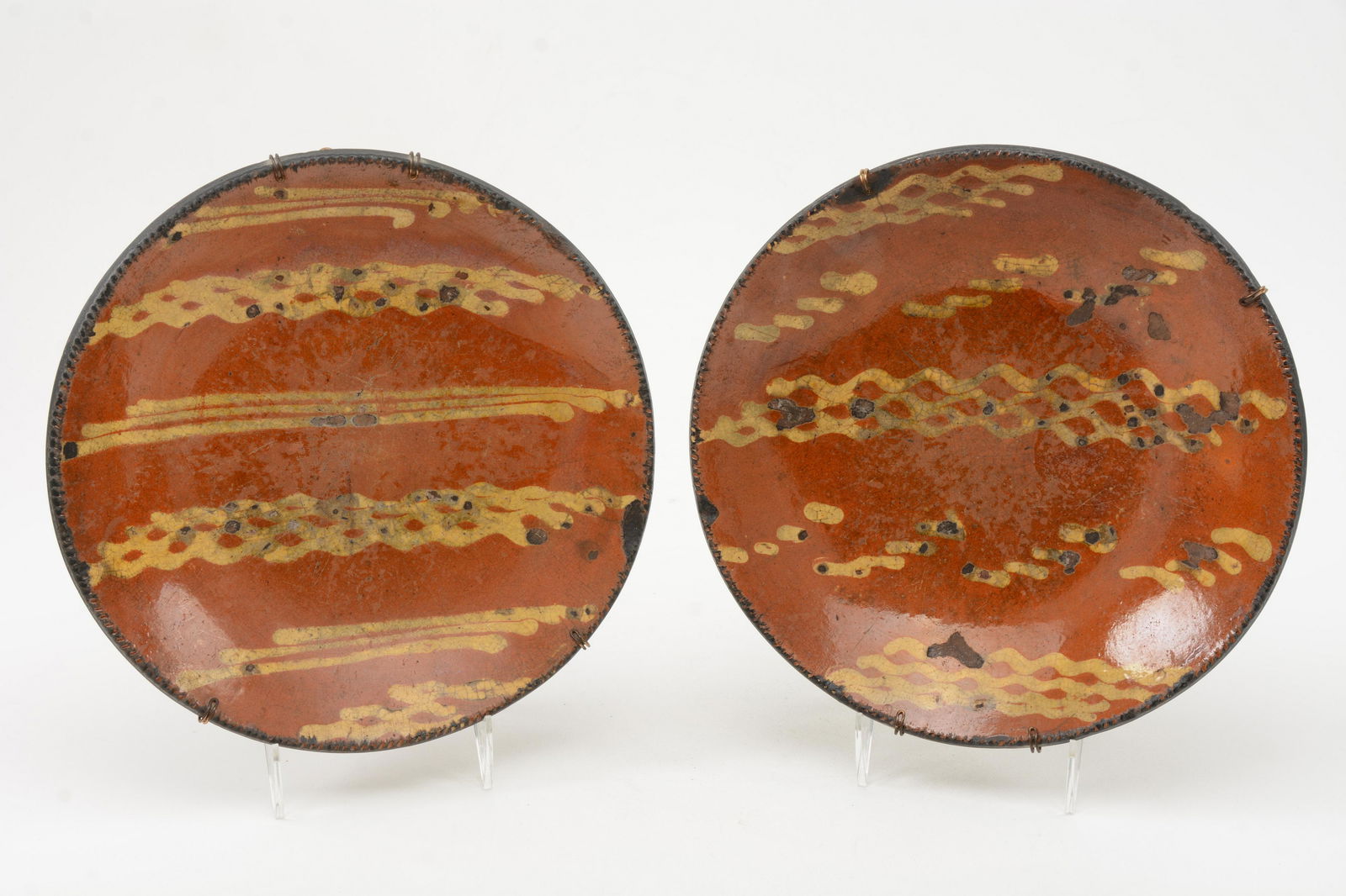 Early 19th Century Pennsylvania Redware Plates - Jun 28, 2020 | Tremont ...