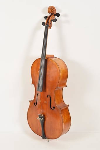 1922 German Cello Labeled Hermann Todt, Geigenbauer