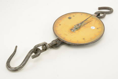 Antique Hanging Brass Scales