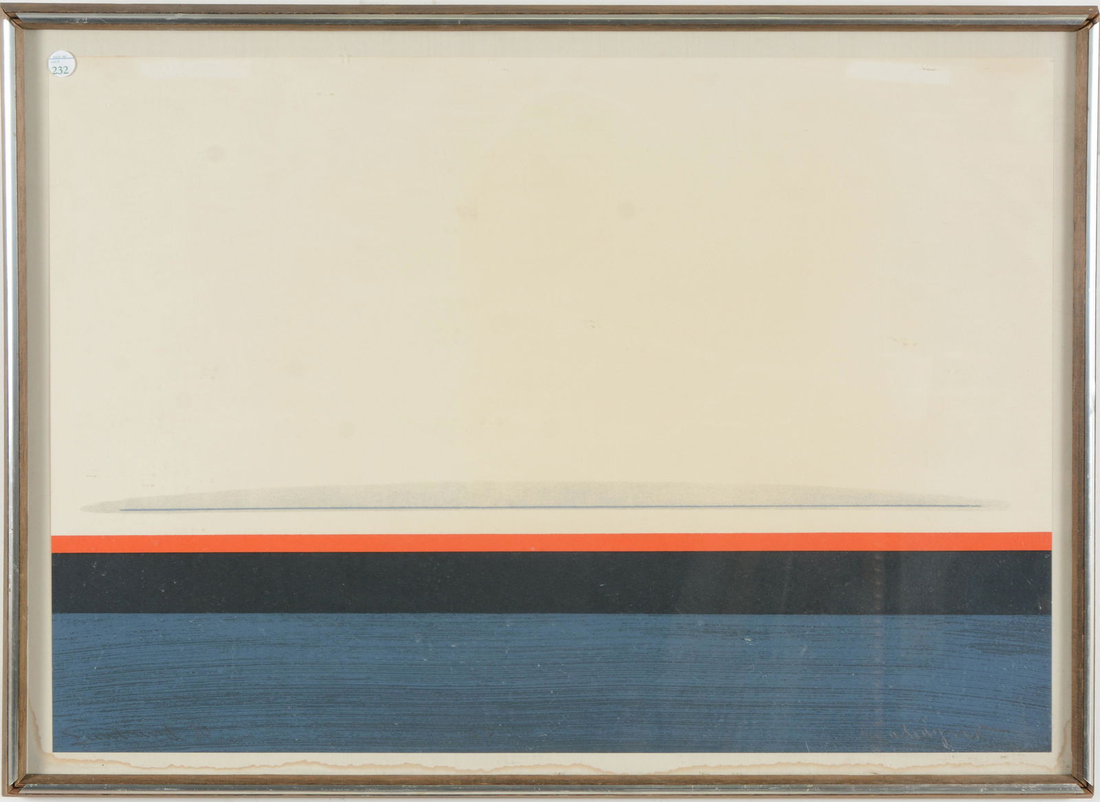 Lawrence Calcagno. American. "sunbrand" Artist's Proof