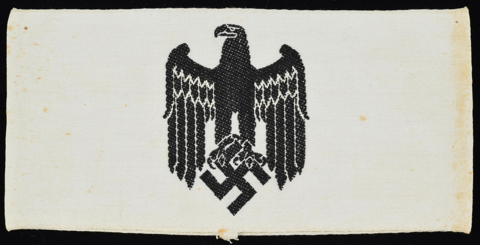 German WWII Army Recruiter Arm Band. Measures 17" long x 4" The Heer ...