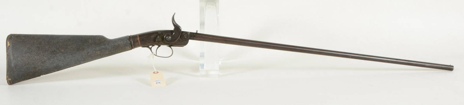 19th Century Air Rifle English Style Tap Action. This neat rifle ...