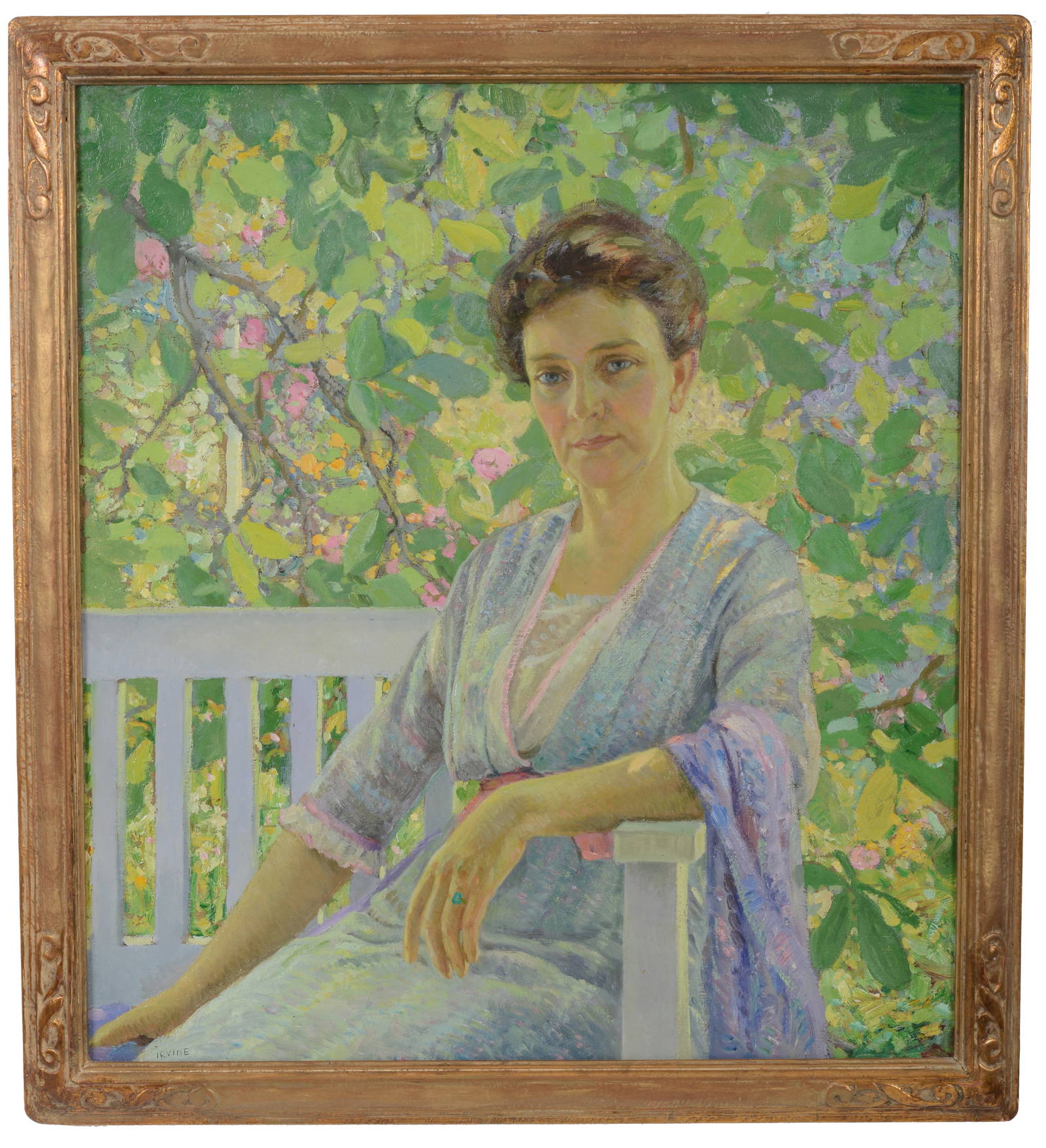 Wilson Irvine. Important Portrait Of The Artist's Wife Lydia (weyner ...