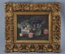 VADA SMITH FLORAL OIL ON CANVAS PAINTING - May 09, 2020 | Lewis & Maese ...