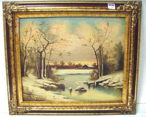 L. Kohn Signed Oil Painting