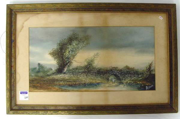 P.M.Colyar signed Watercolor - Dec 14, 2008 | Point Pleasant Galleries ...