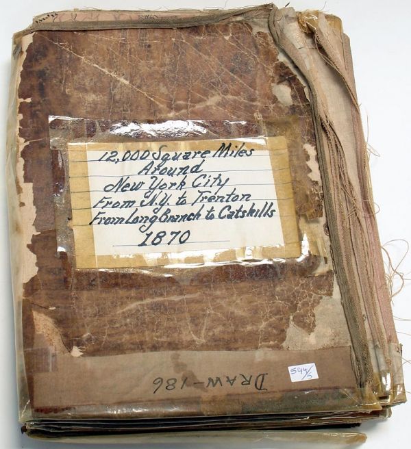 Nyc 1870 Old Railroad Map