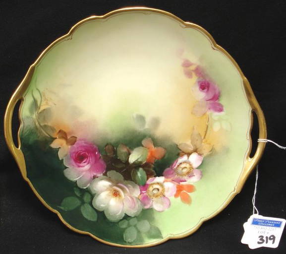 Jelinek Signed Pickard Limoges Tray