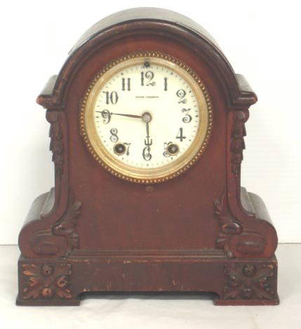 Seth Thomas Carved Victorian Shelf Clock