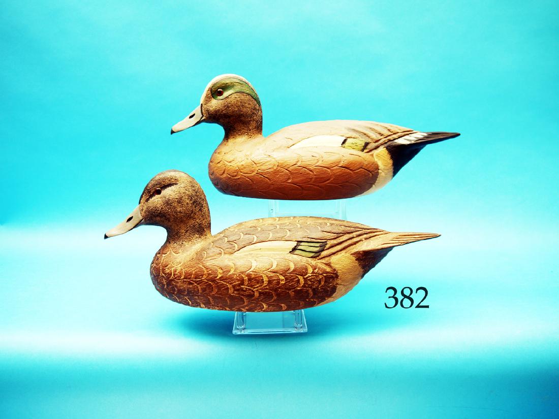 Pair Of Bluebills By Wragg & Burrell. Excellent