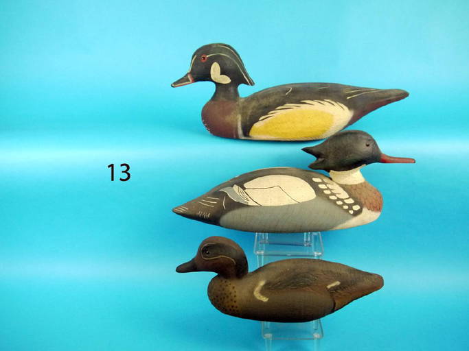 Three Rare Decoys By The Herter's Decoy Co