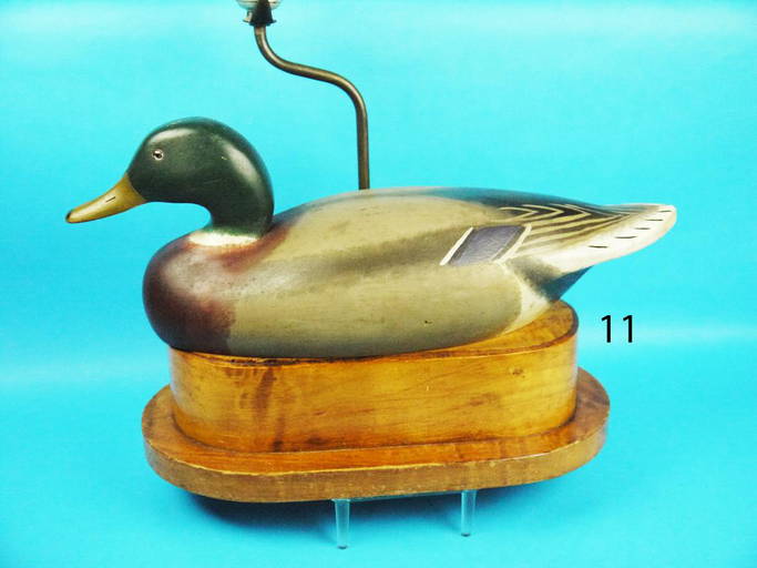 Mallard Drake Lamp, Wildfowler