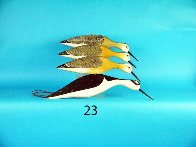 Four Shorebird Flattys, H.v. Shourds