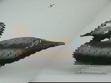 Chauncey Wheeler Hen Goldeneye Duck Decoy