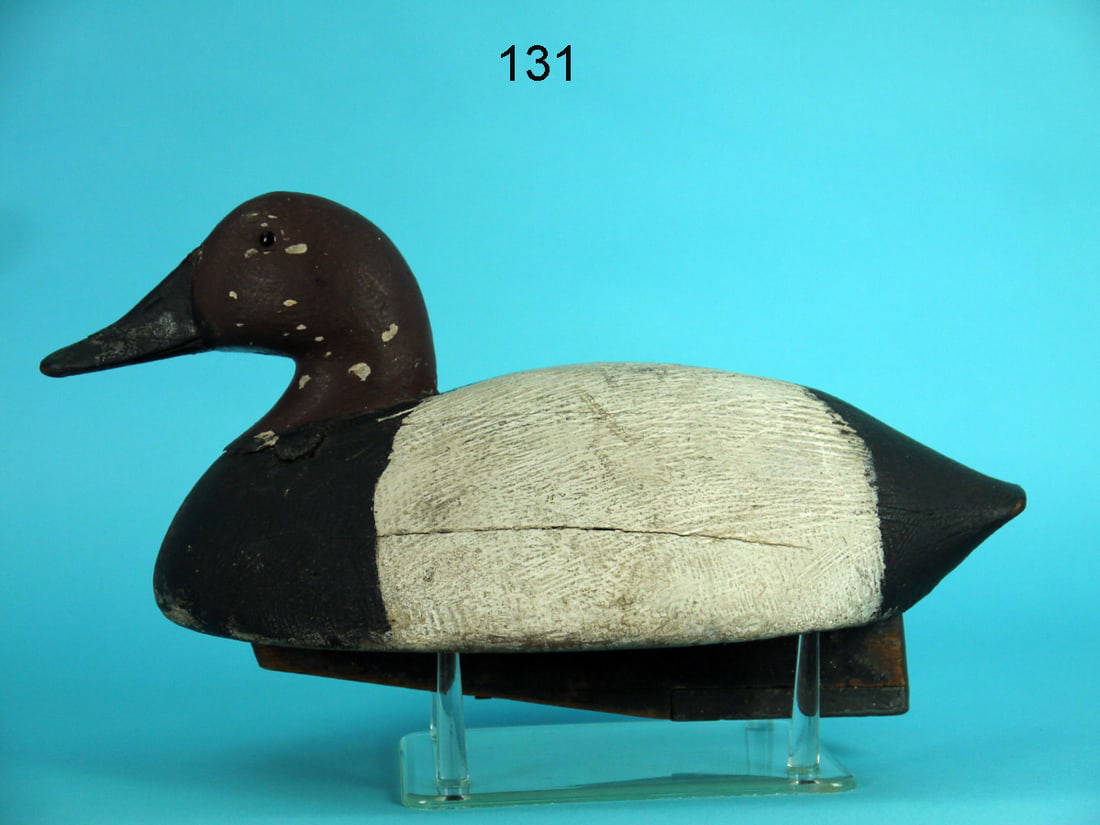 Canvasback Drake, Michigan Auction
