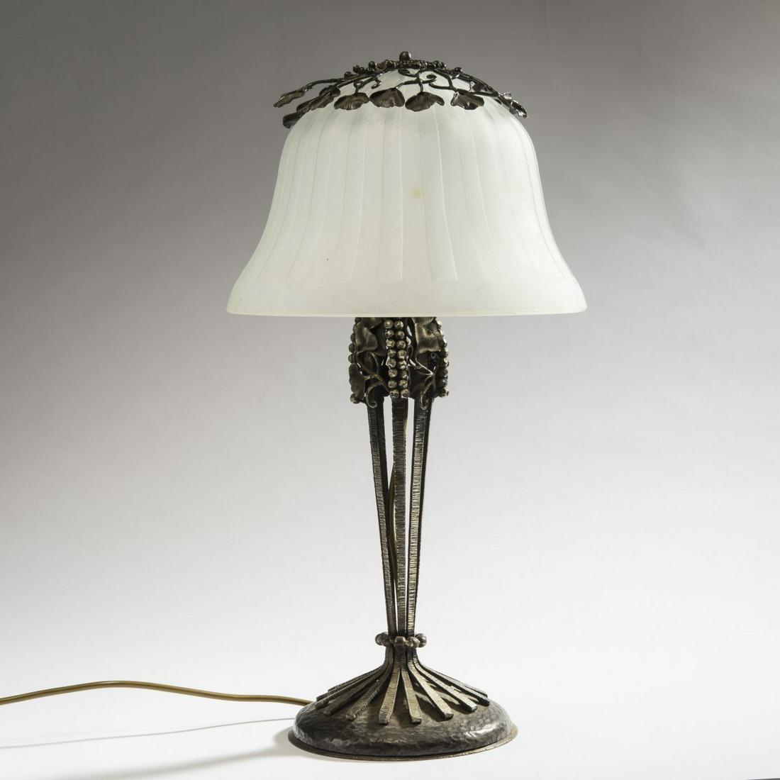 Daum Fr.; Edgar Brandt(attr.), Table light, c1930 - May 26, 2020 ...