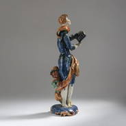 28: Weiner Werkstatte Austria Pottery Figurine - Mar 02, 2012 | Richard ...