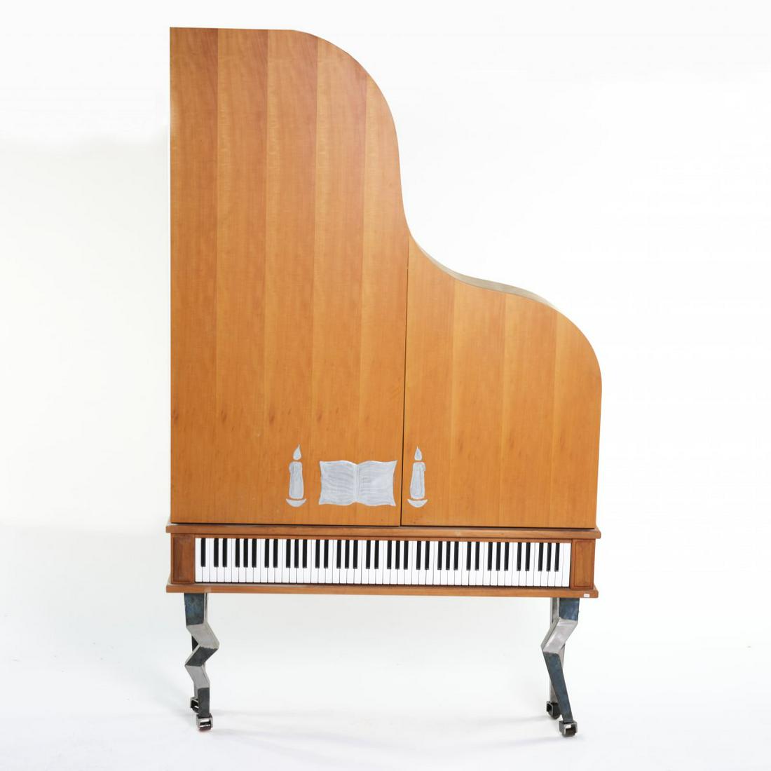 Helme Heine, Shelving cabinet / bar 'Grand Piano', c. 1980 (#0123) on ...