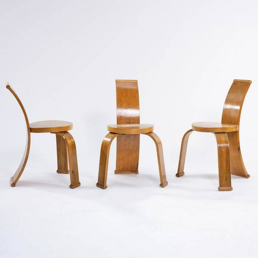 Belgium, 3 chairs, c. 1930 (#0269) on Jun 29, 2022 | Quittenbaum ...