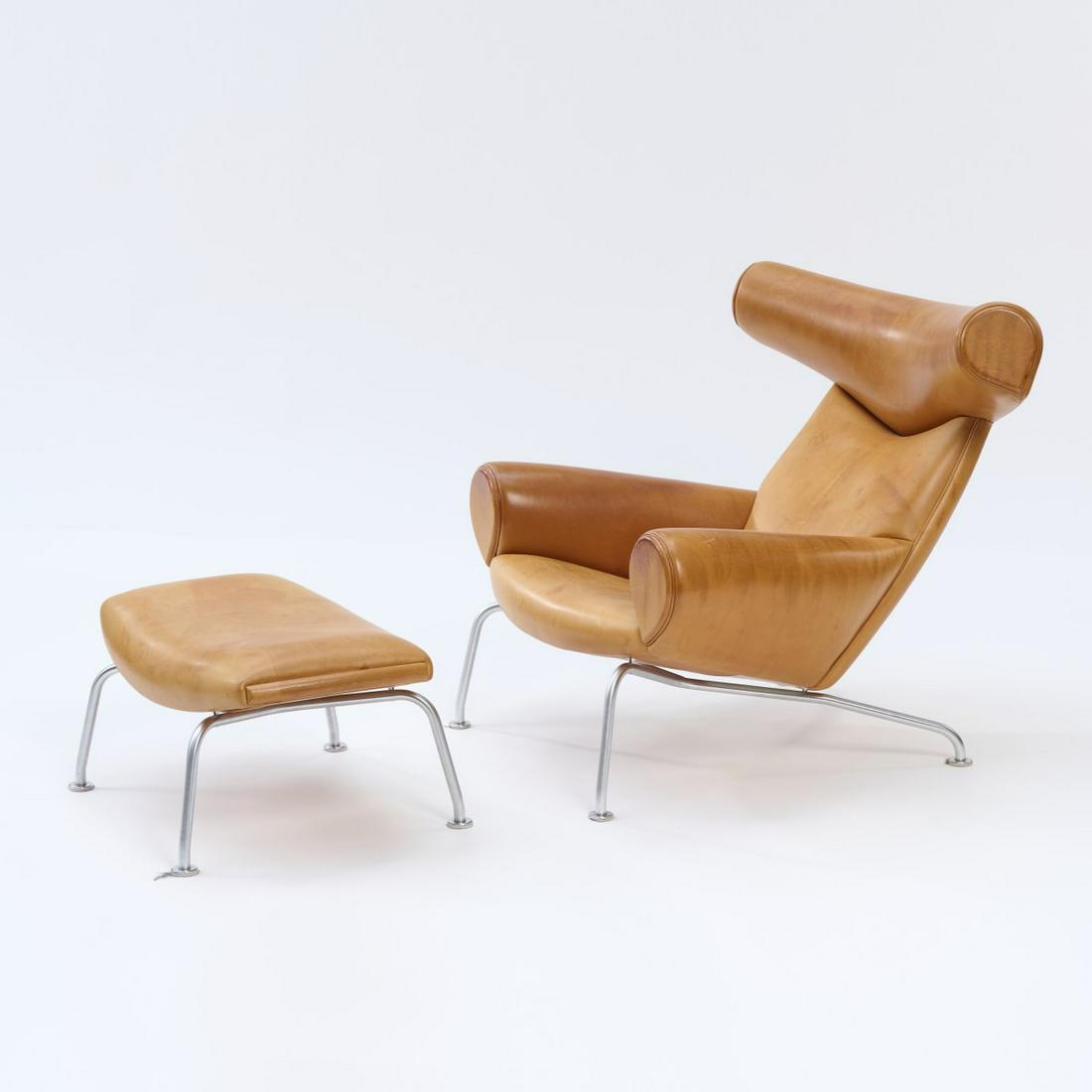 Hans J. Wegner, 'ox Chair' Armchair With Ottoman, 1960 - Jun 27, 2023 ...