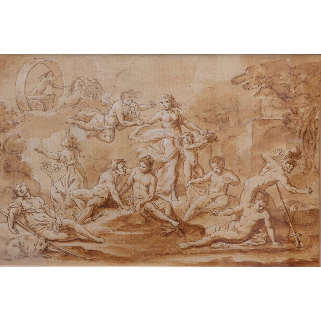 Italian Artist Of The 17th Century, Depiction Of The Greek Legend Of ...