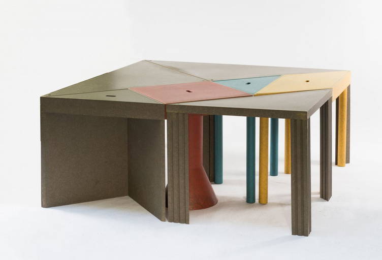 'Tangram' modular table, 1983 - Sep 22, 2015 | Quittenbaum ...