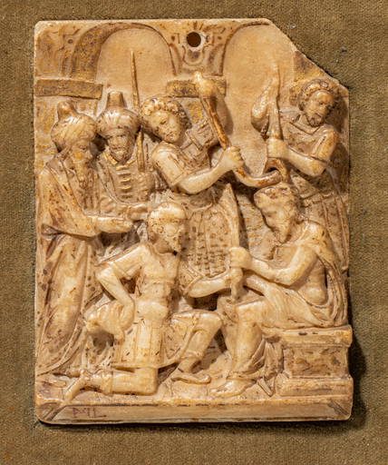 A Malines Renaissance Alabaster Plaque Of The Flagellation Of Christ ...