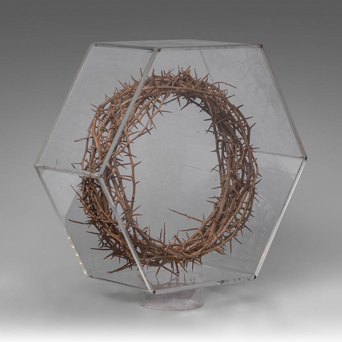 A Crown Of Thorns Relic, Came In 1898 Over From Jerusalem To Bruges For ...