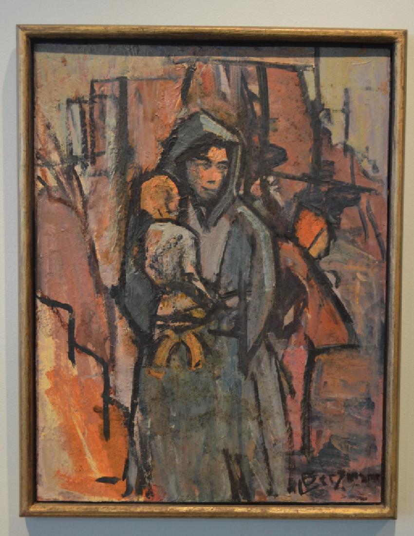 Louis Bergmann Original Oil on Masonite