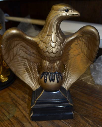 Vintage Atlantic Mold Eagle Statue