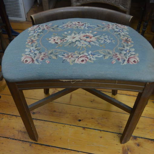 Antique Parlor Stool